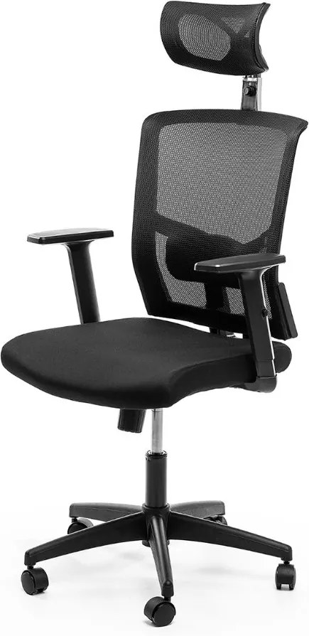 AUTRONIC kancelářská židle KA-B1013 BK, černá