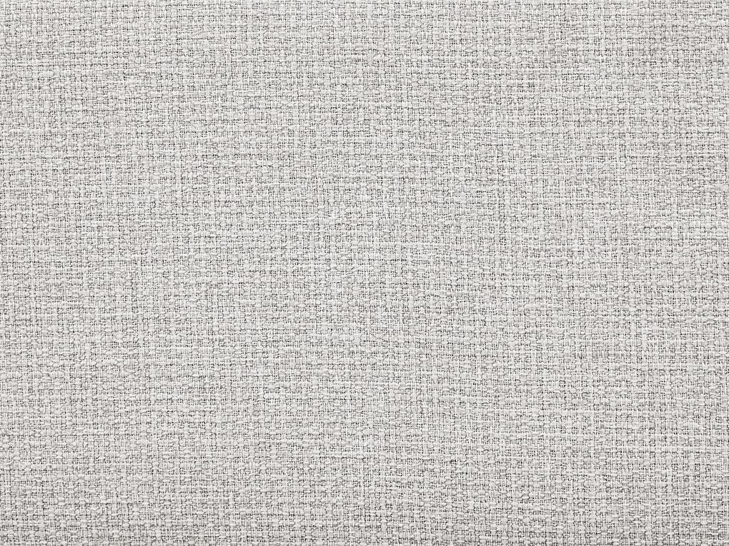 Čalouněná postel 160 x 200 cm šedá ROANNE Beliani
