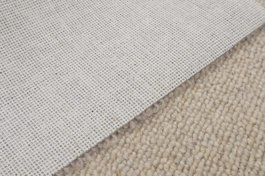 Avanti, Metrážový koberec Alfawool 88 béžový, na míru, šíře 4m,5m, béžová, ab (mřížka), ložnice