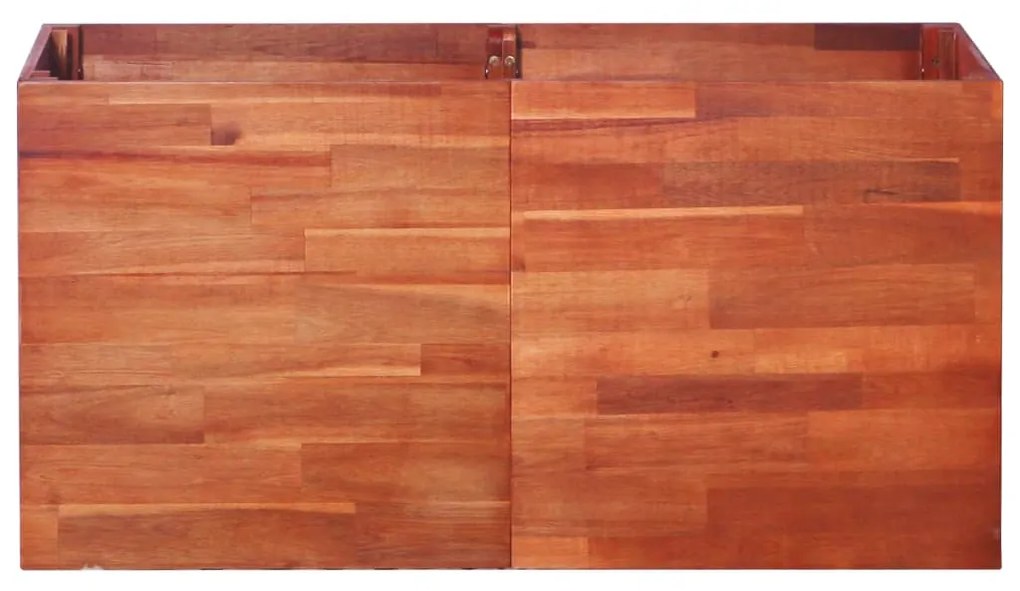 Vyvýšený záhon akáciové dřevo 100 x 50 x 50 cm - Default Title