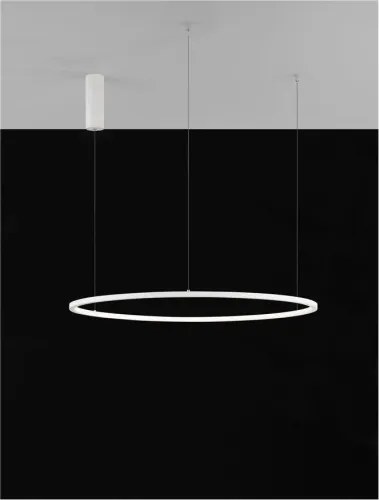 Závěsné LED svítidlo NOVA LUCE TARQUIN 46W 3000K 9345604 stmívatelné Triac