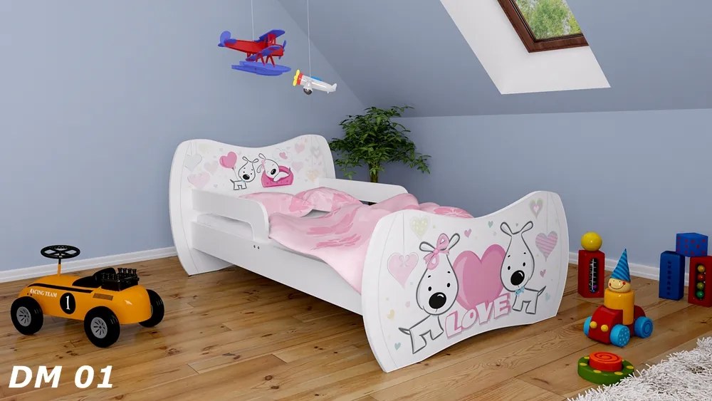 Dětská postel Dream vzor 01 180x90 cm