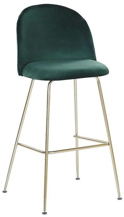 Set 2 ks. barových židlí ARCAL (zelená). 1023054