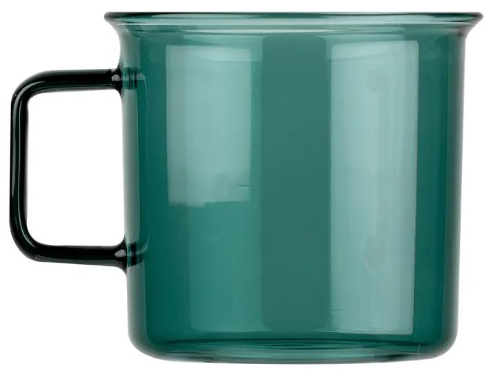 Hrnek Glass 0,35l, modrozelený
