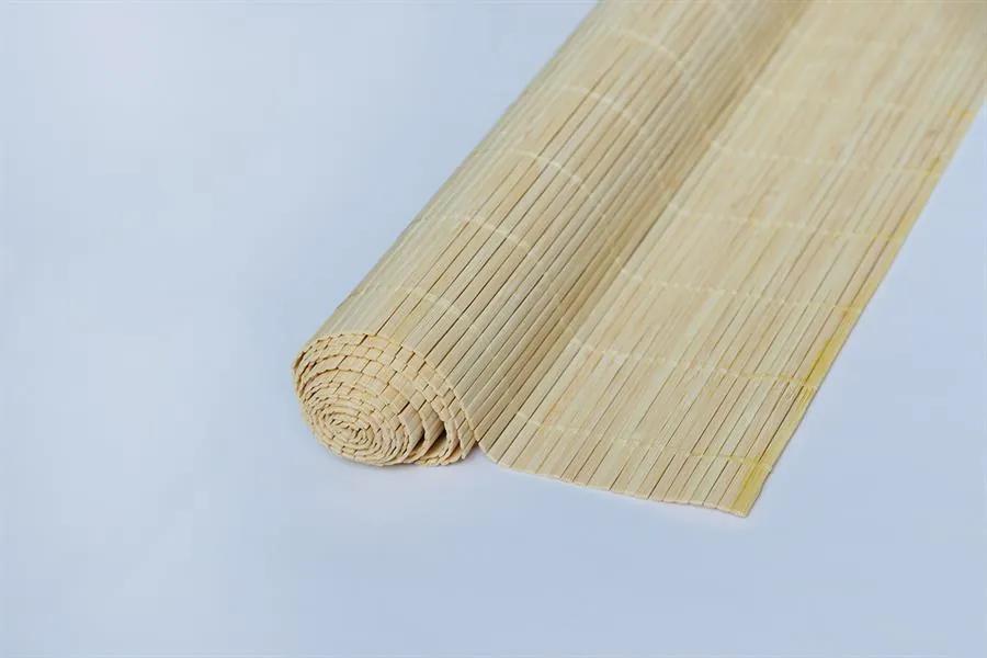 Bambusová rohož - broušený bambus světlý Varianta: Bambusová rohož 150 x 300cm
