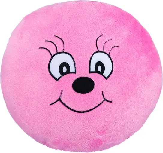 Bellatex Polštářek Kulička 35 cm, (průměr) Růžová
