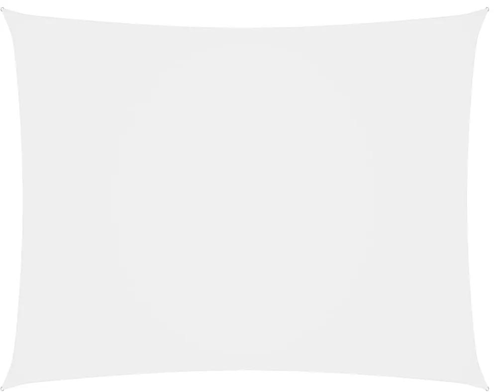 Stínící plachta oxfordská látka obdélníková 2,5 x 3,5 m bílá - Default Title