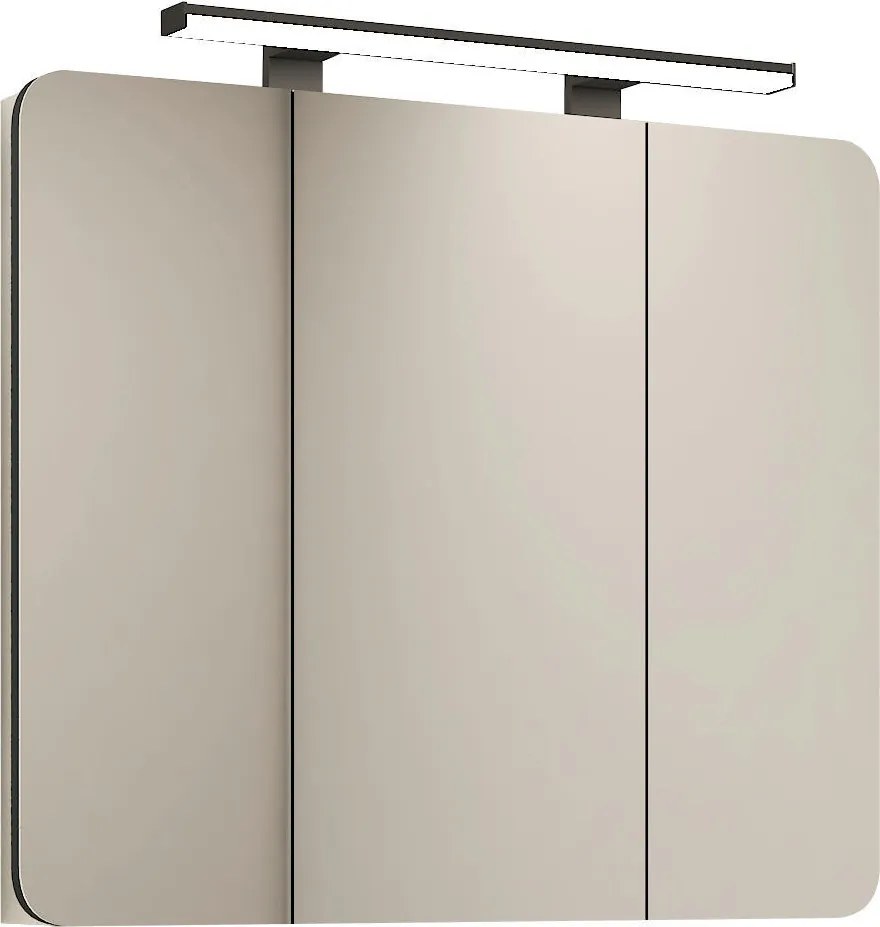 XXXLutz ZRCADLOVÁ SKŘÍŇKA, bílá, bílá, 85/74/18 cm Stylife - Koupelnové série - 000780001002