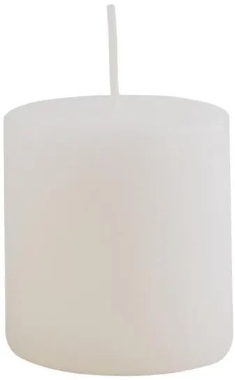 IB LAURSEN Svíčka White 7 cm, bílá barva, vosk