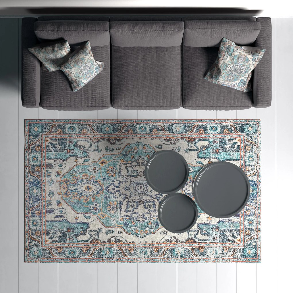 Conceptum Hypnose Kusový koberec Woopamuk241, Modrá Rozměr koberce: 180 x 280 cm