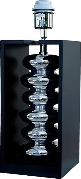 Designová stolní lampa Kamaria 55 cm černá
