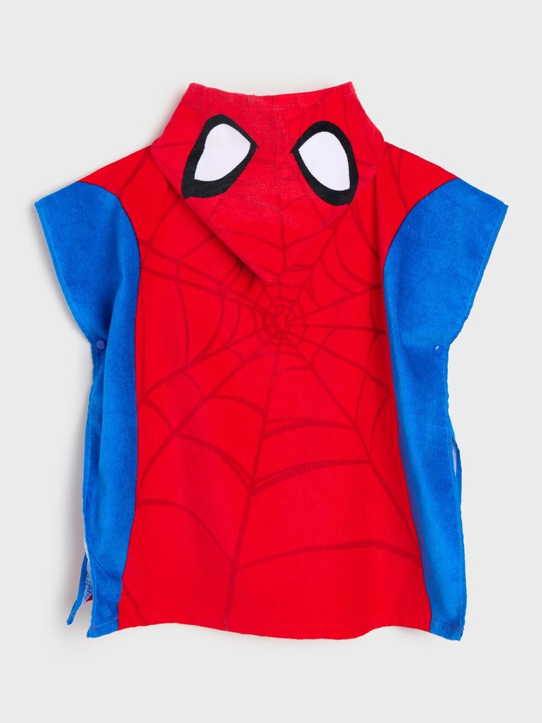 Sinsay - Pončo ručník s kapucí Spider-Man - vícebarevná