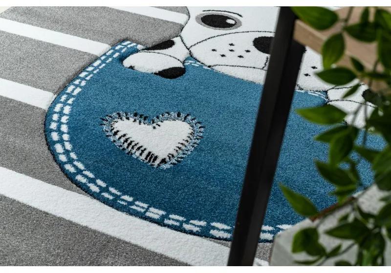 Dywany Łuszczów Dětský kusový koberec Petit Bulldog grey ROZMĚR: 200x290
