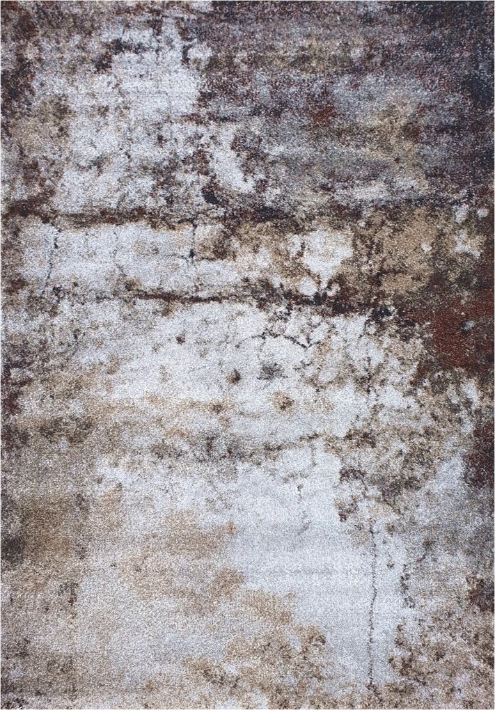 Spoltex, Kusový koberec Universe 839-56 grey/beige, 200x290, béžová, obývací pokoj