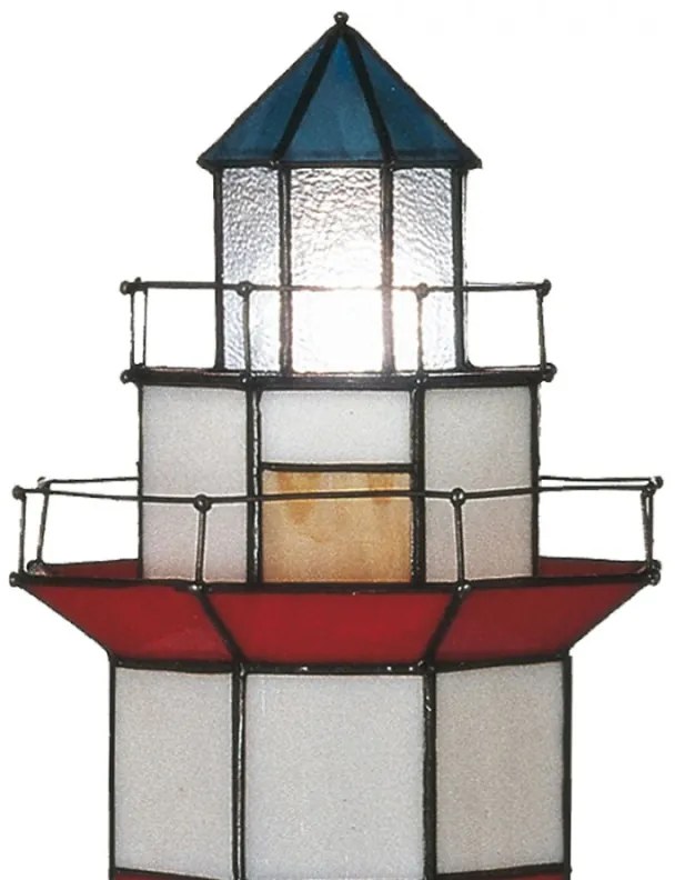 Lampa Tiffany Maják – 21x56 cm