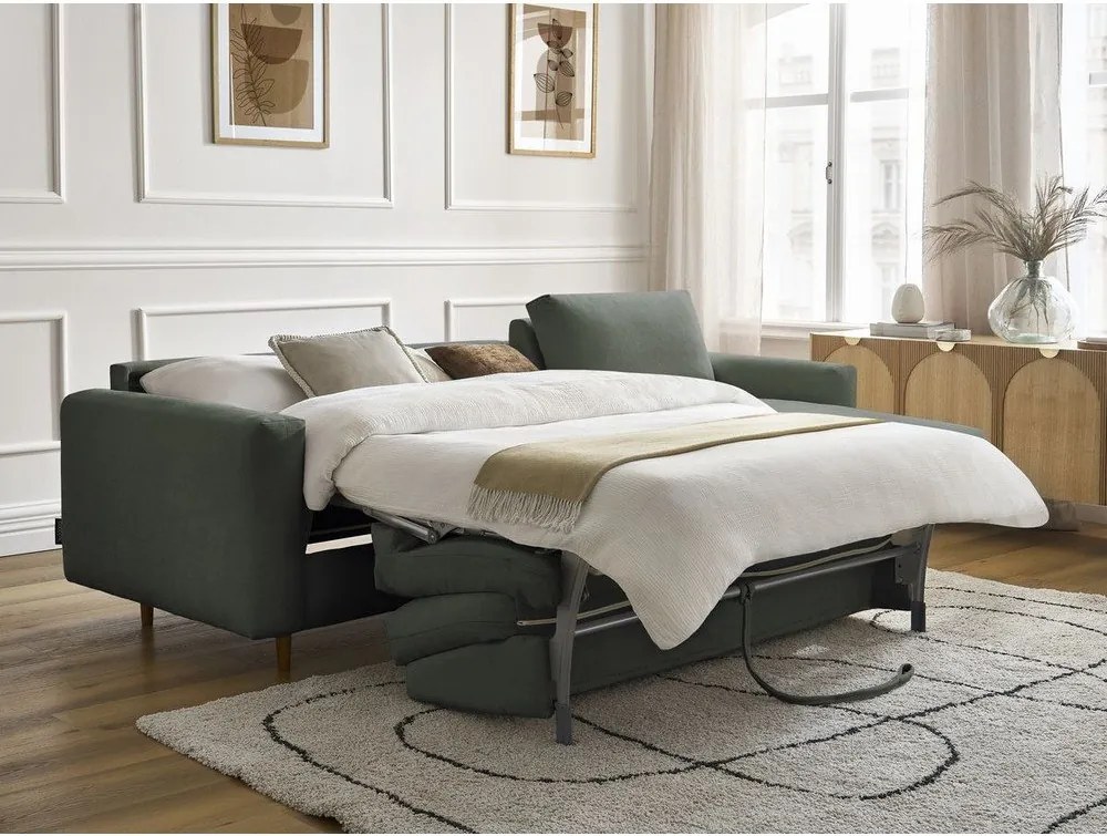 Zelená rohová pohovka Nouveau Cocoone – Bobochic Paris