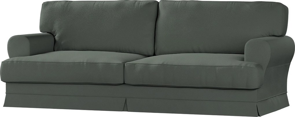 Potah na pohovku IKEA Ekeskog rozkládací barva zelená látka pletený vzor