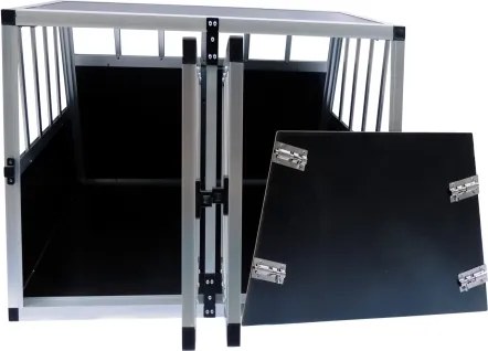 CADOCA cestovní box, přepravka pro psa XL 89x70x51cm přepážka