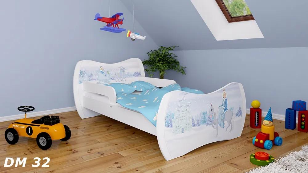 Dětská postel Dream vzor 32 140x70 cm
