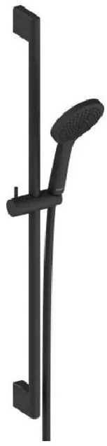 Duravit Sprchy - Set sprchové hlavice, tyče a hadice, matná černá UV0680001046