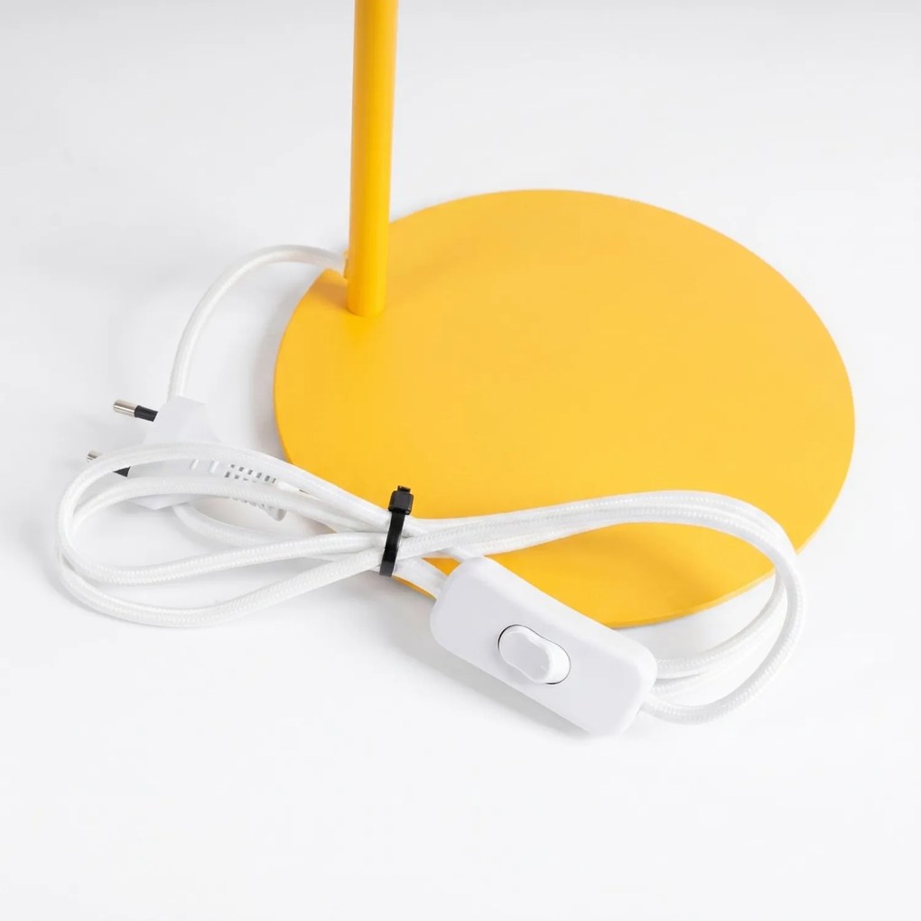 Sollux Lighting Stolní lampa NOX žlutá