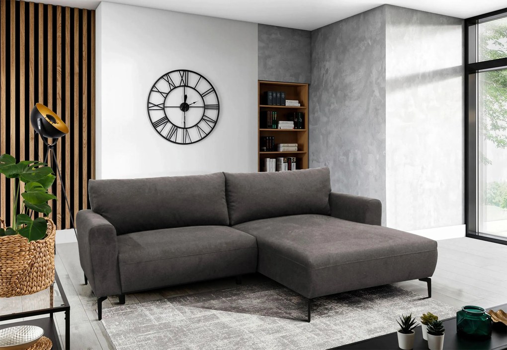 XXXLutz ROHOVÁ SEDAČKA, textil, hnědá MID.YOU - Sedací soupravy - 001574005605