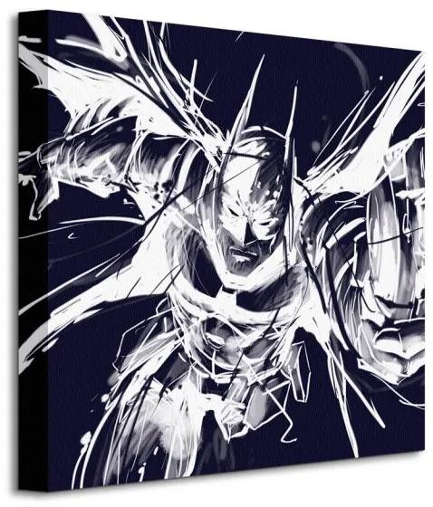Obraz na plátně DC Comics Batman Arkham Knight (Swing) 40x40cm WDC95388