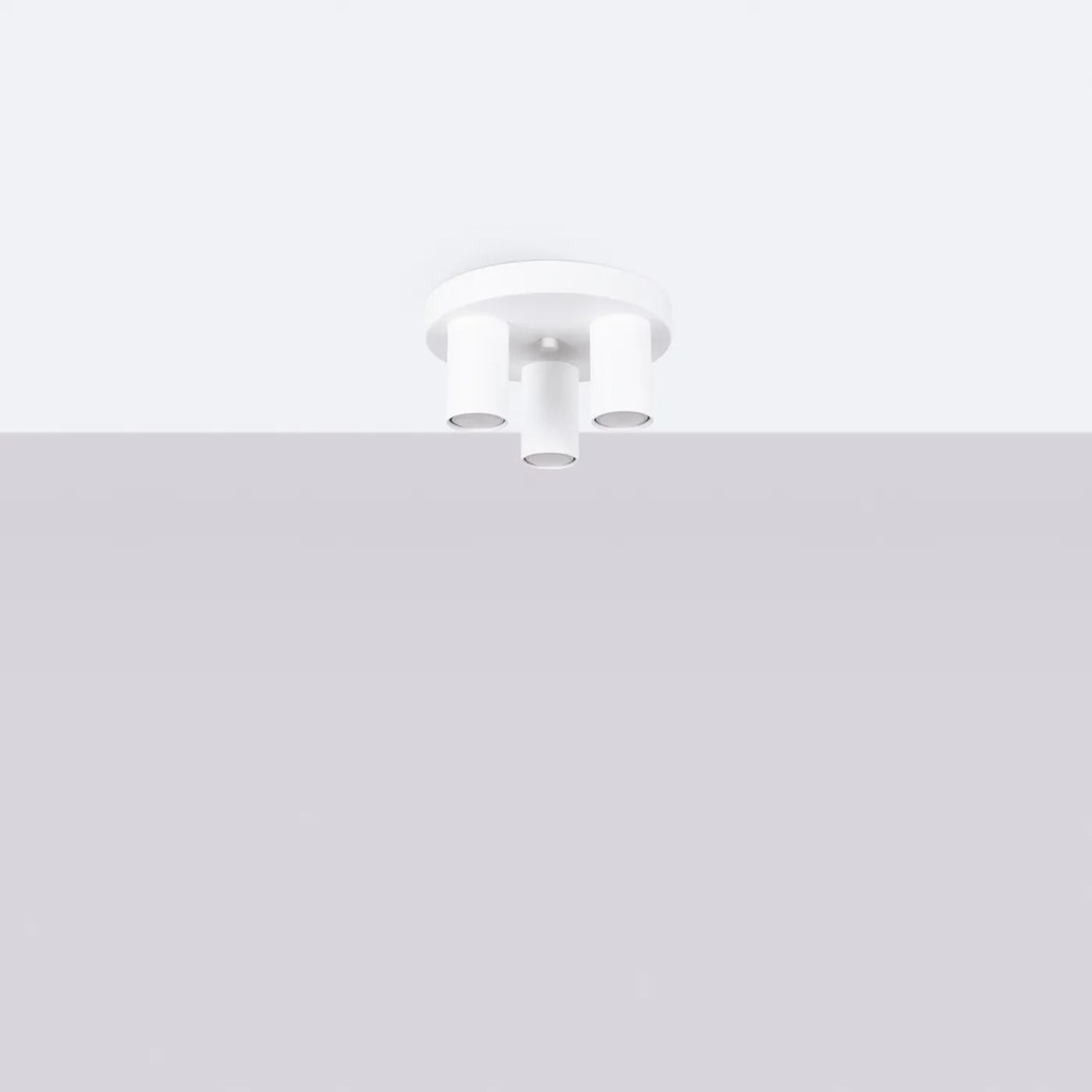Sollux Lighting Stropní svítidlo LAGOS 3P bílé