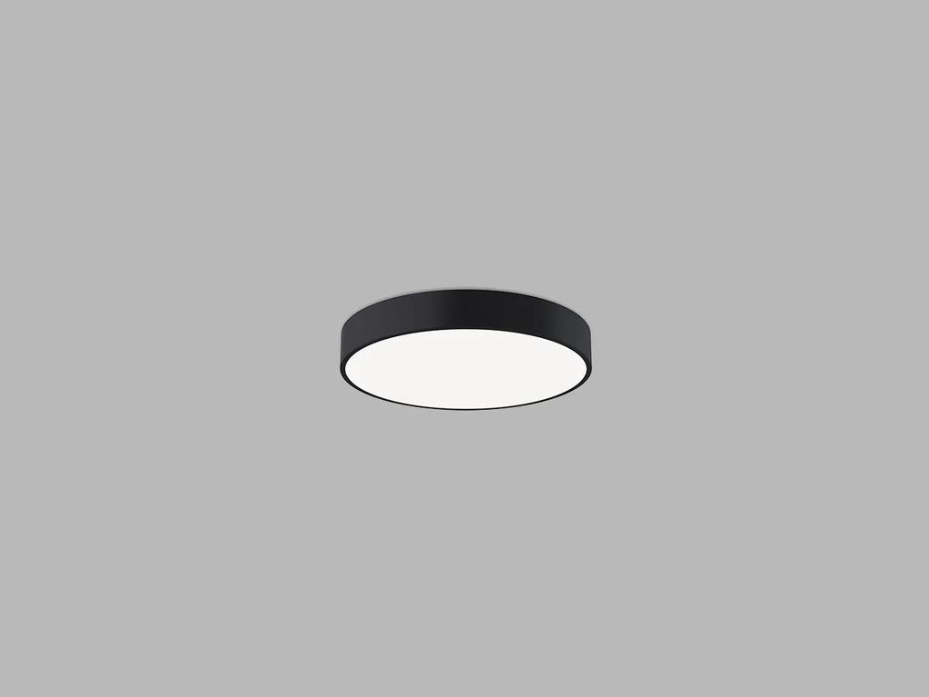Led2 Stropní LED svítidlo MONO SLIM ø 40 cm Barva: Černá, Stmívání, řízení: DALI/PUSH