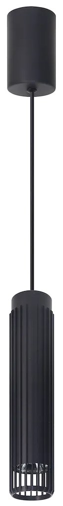 Závěsné svítidlo Vertical, 1x černé kovové stínítko