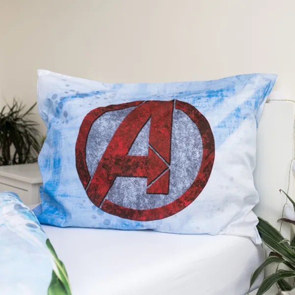 Jerry Fabrics Povlečení Avengers Heroes 140x200, 70x90 cm
