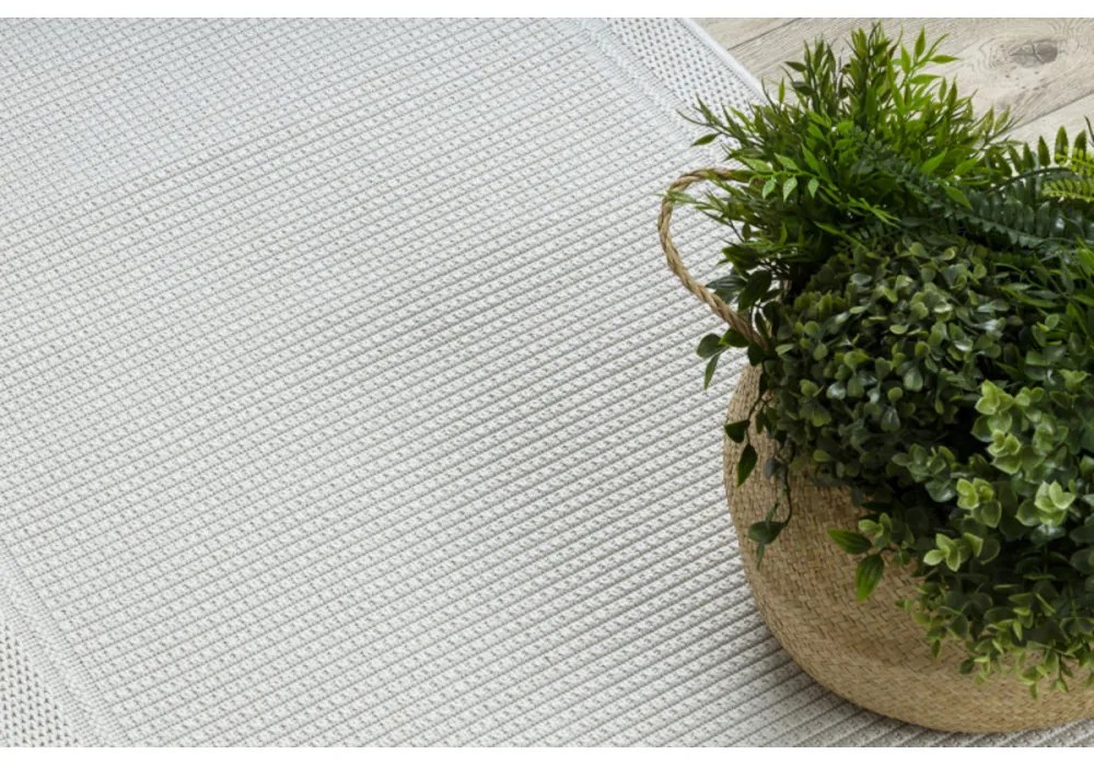 Kusový koberec Duhra bílý atyp 70x250cm