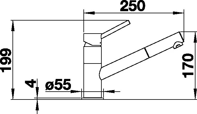 Blanco KANO-S chrom 521503