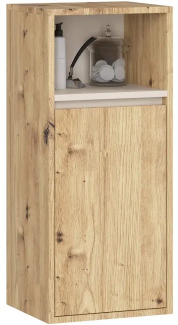 Koupelnová sestava VAMI s otvory na umyvadlo dub artisan / béžová