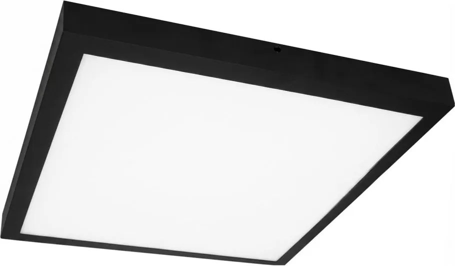 LED Přisazený panel CHRIS LED/20W/230V 4000K 40x40 cm černá