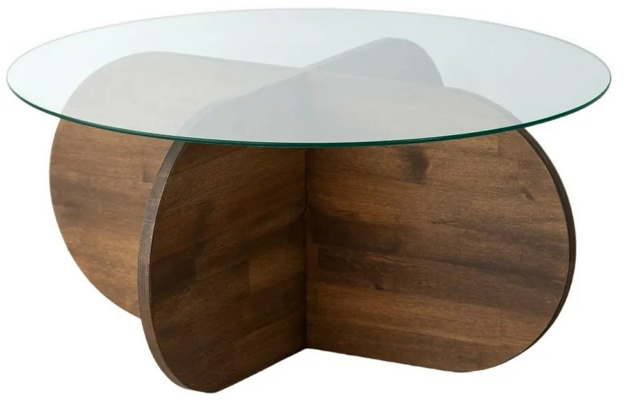 Konferenční stolek Bubble Walnut