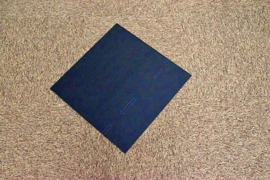 Tapibel Kobercový čtverec Coral 58309 Bitumen hnědý - 50x50 cm