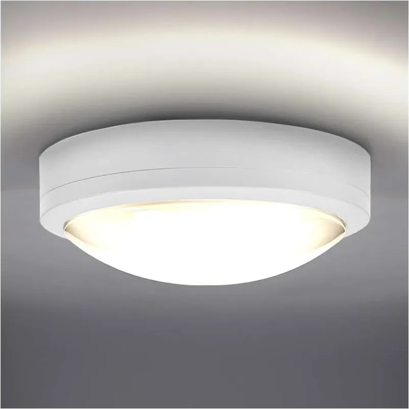 LED venkovní světlo WO781 Siena - kruh 23 cm, bílá