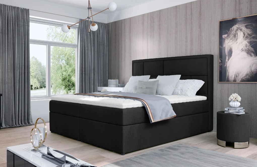 Meron boxspring postel 140X200 Materiál / Dekor: Soft 17