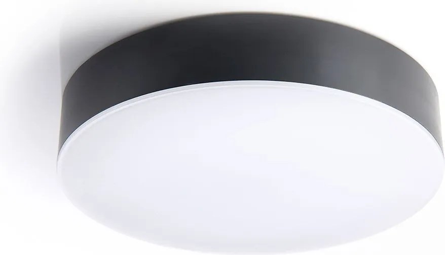 LED2 5200154ZB LED2 Stropní venkovní svítidlo DRUM, A ZIGBEE 3CCT 21W 3000K/4000K/6500K antracit - LED2 Lighting