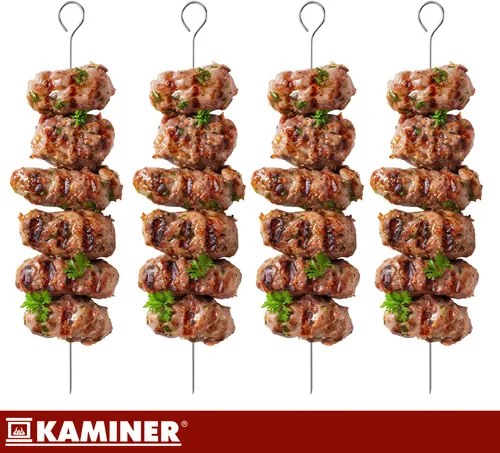 Sada grilovacích nástrojů - 9 dílů. Kaminer 27184