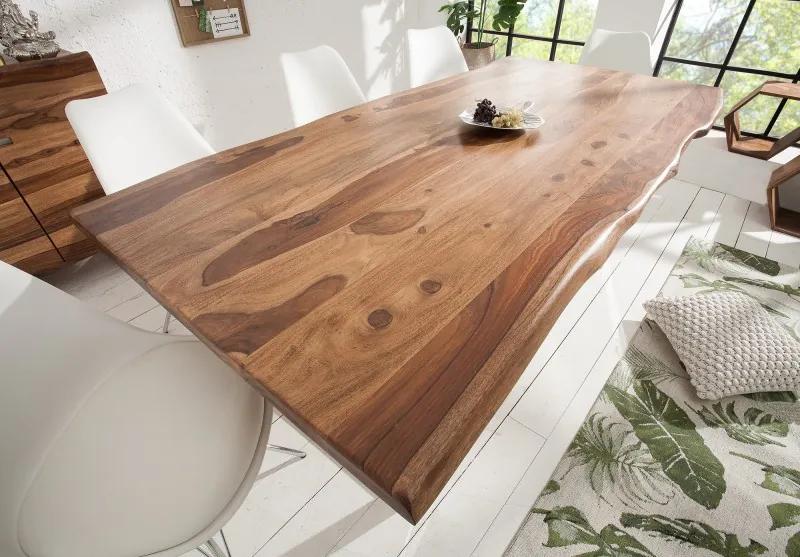 Deflee Jídelní stůl MAMMUT 200CM masiv sheesham JS38910masivní dřevo - indický  palisandr (sheesham 200 cm x 76 cm x 98 cm | BIANO