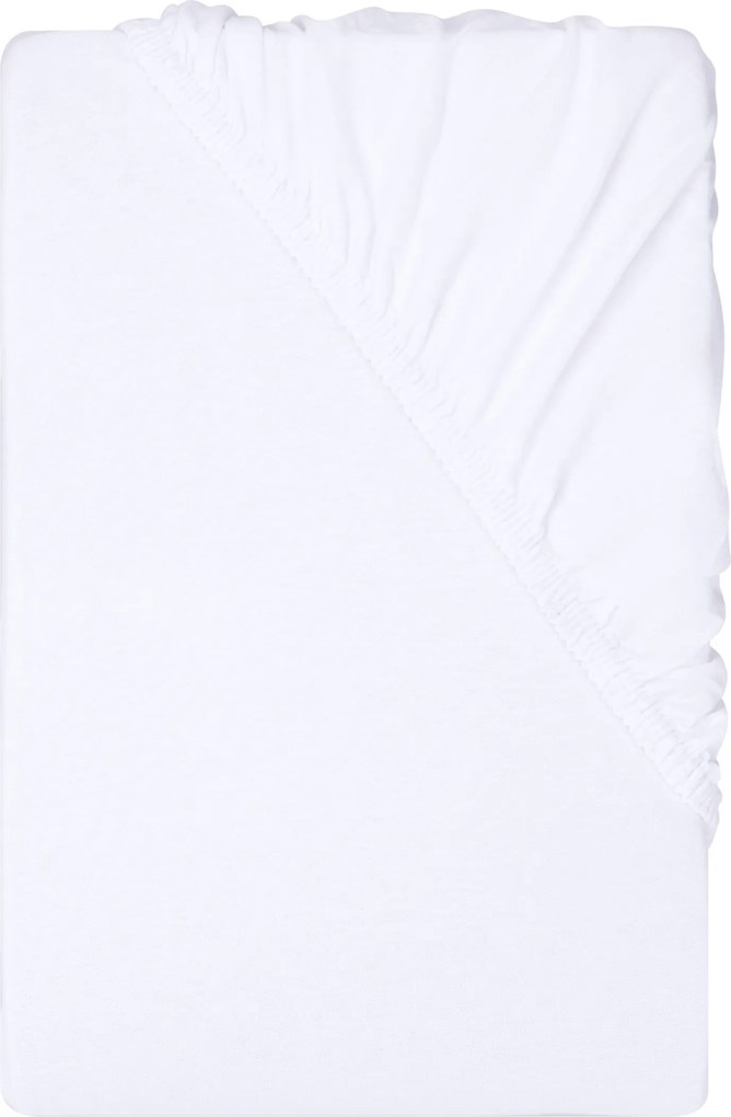 Livarno® Žerzejové napínací prostěradlo, 140–160 x 200 cm (bílá)