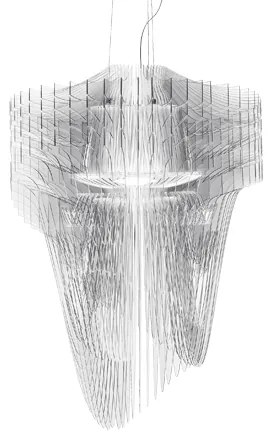 Slamp Závěsné svítidlo ARIA S, ø50cm Barva: Zlatá