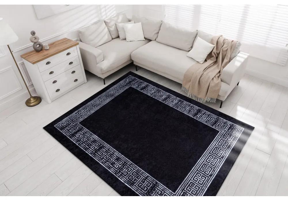 Kusový koberec Aelta černobílý 80x150cm
