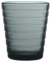 Sklenice Aino Aalto Dark Grey 220 ml - set 2 ks Iittala