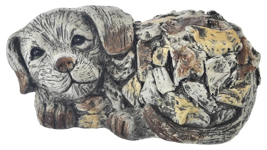 InDecor Keramický pes Ebi, 39 x 26 x 16 cm
