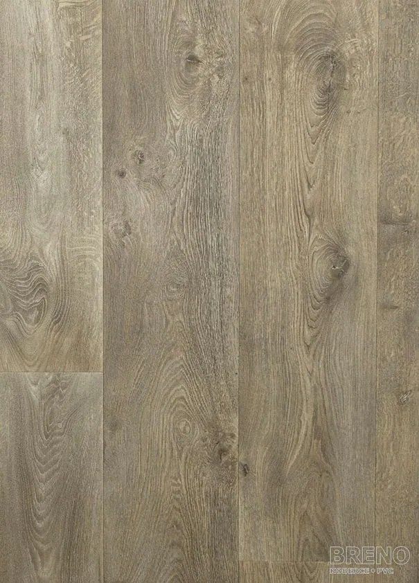 Breno PVC BLACKTEX Texas Oak 609M - tmavší dřevo, šíře 400 cm