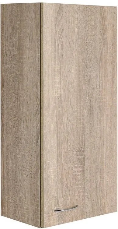 Aqualine Aqualine, ZOJA/KERAMIA FRESH skříňka horní 35x76x23cm, dub platin, 50336