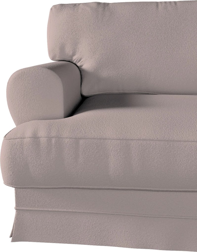 Potah na pohovku IKEA Ekeskog rozkládací barva růžová látka pletený vzor
